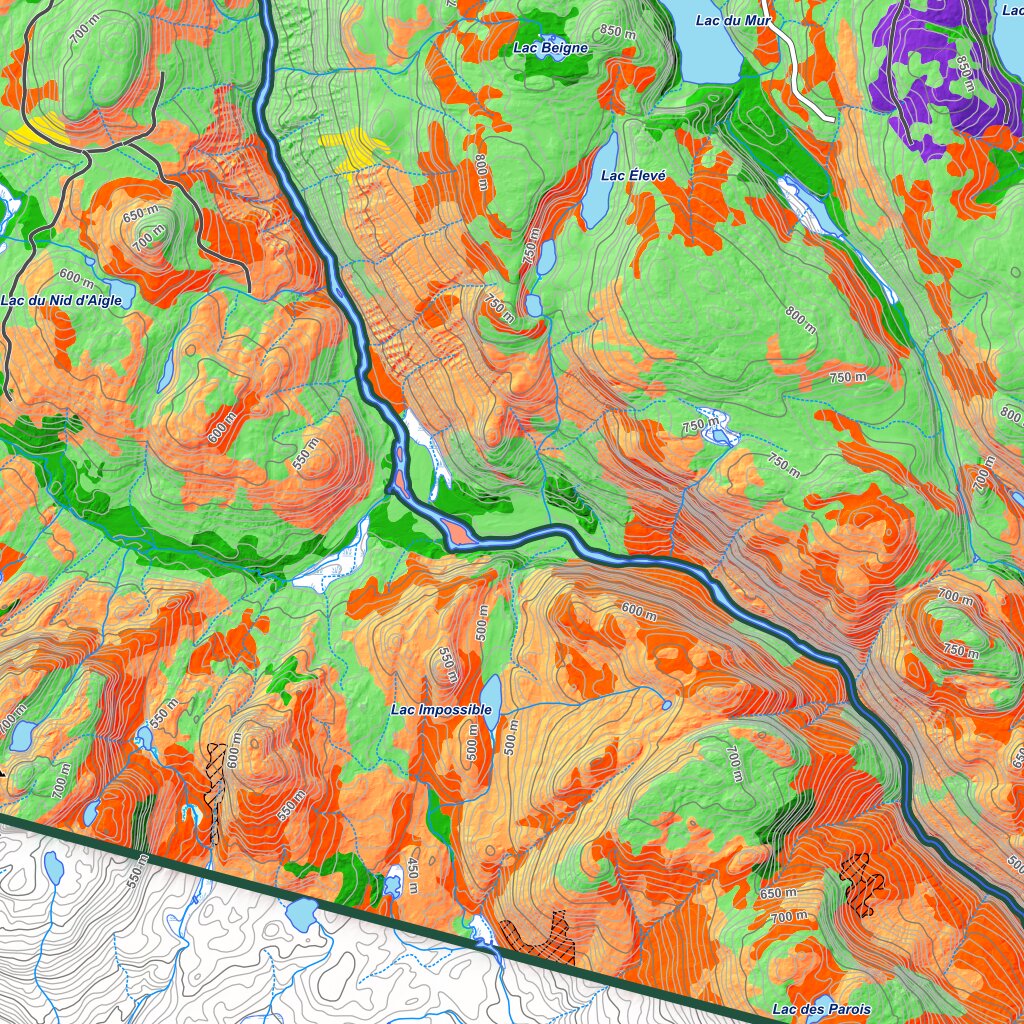 iFaune - Orignal et ours noir - Zec Martin-Valin (2025) Map by Zecs ...