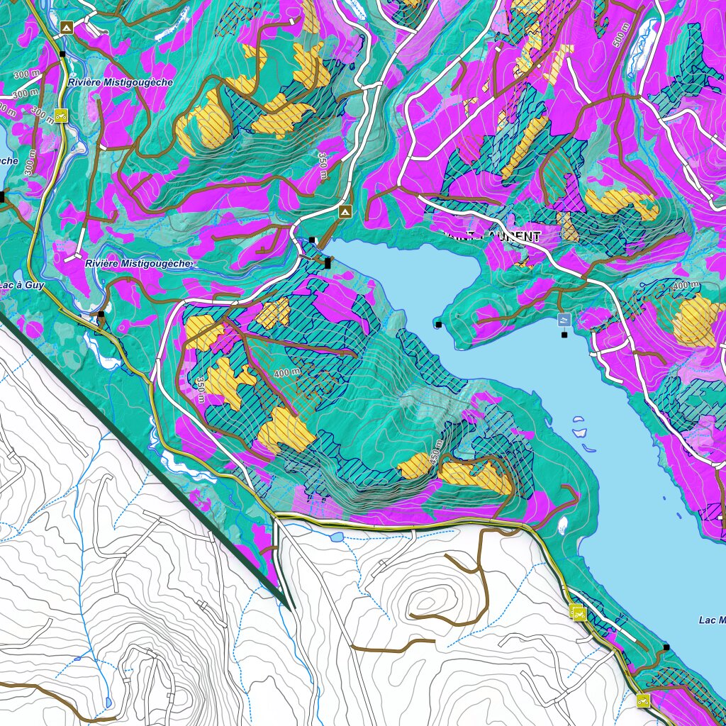 iFaune - Petit gibier - Zec Bas-Saint-Laurent (2025) Map by Zecs Quebec ...