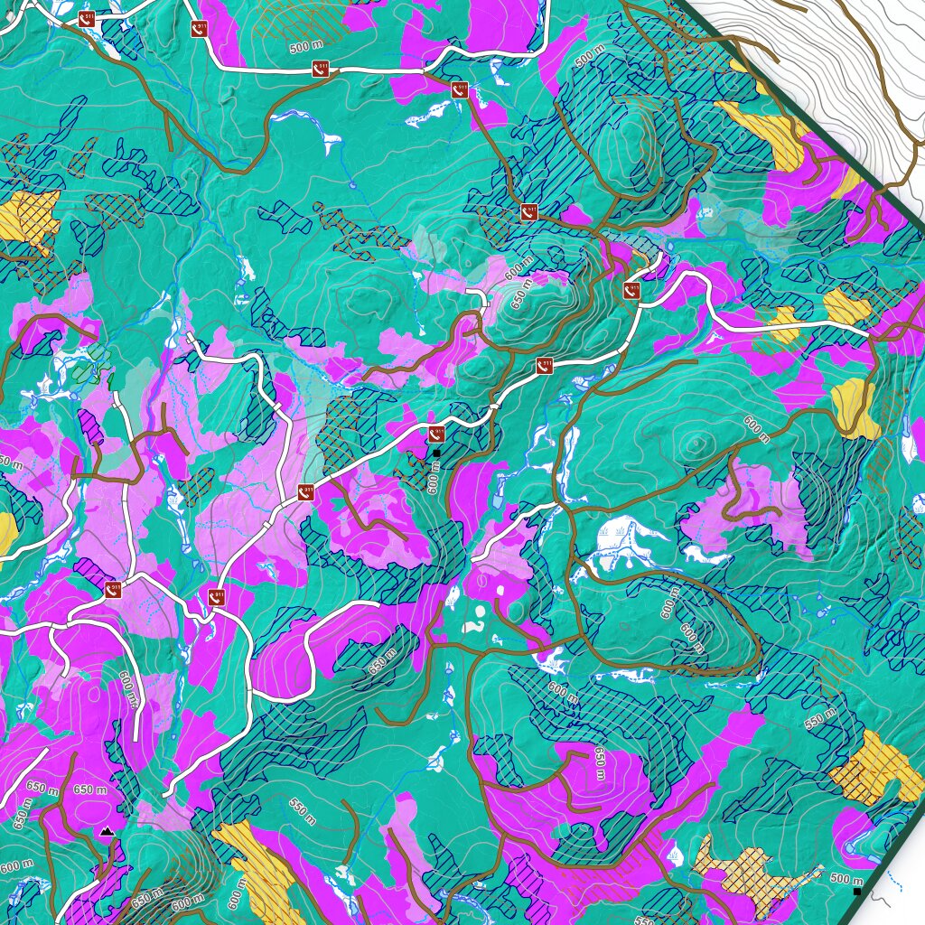 iFaune - Petit gibier - Zec Chapais (2025) Map by Zecs Quebec | Avenza Maps