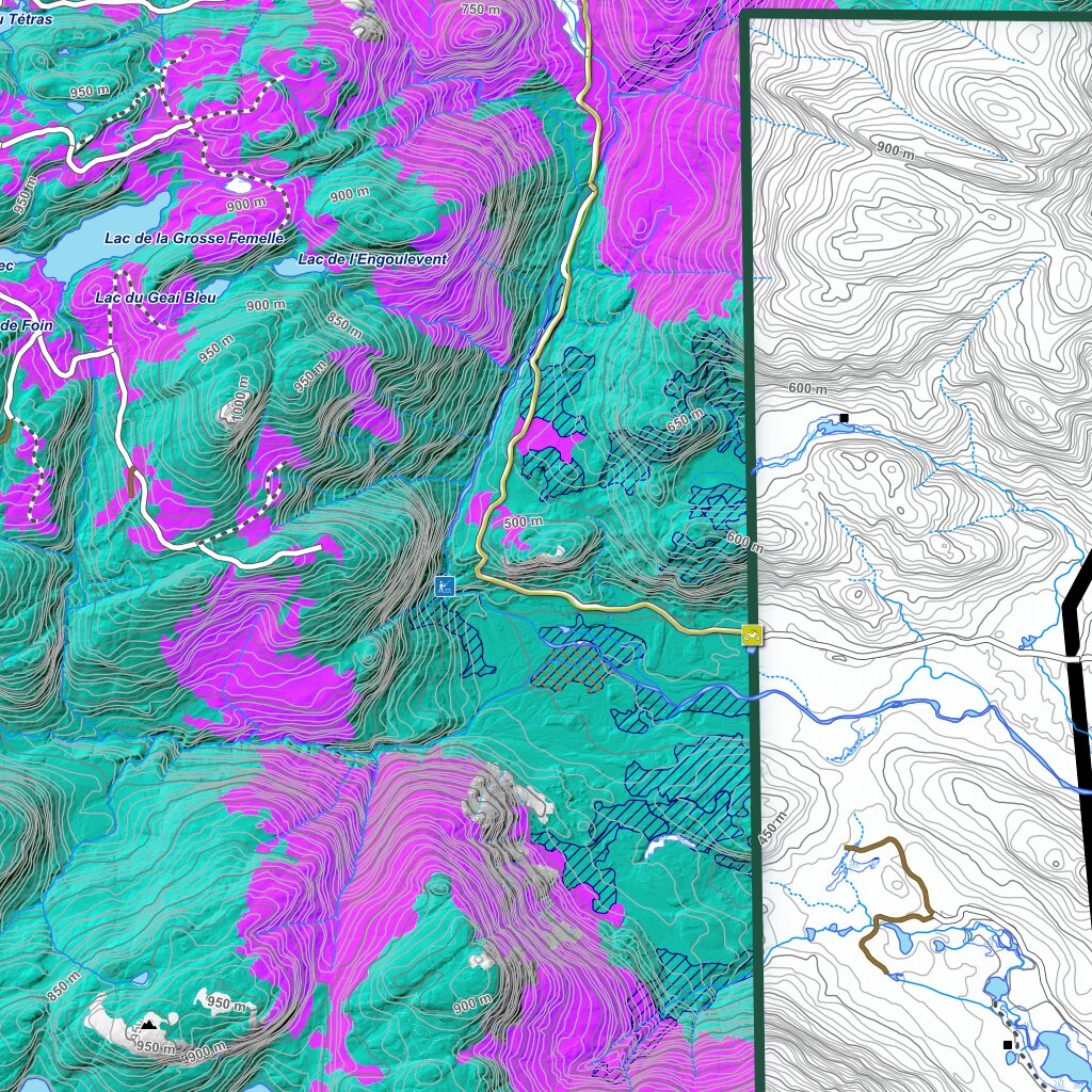iFaune - Petit gibier - Zec des Martres (2025) Map by Zecs Quebec ...