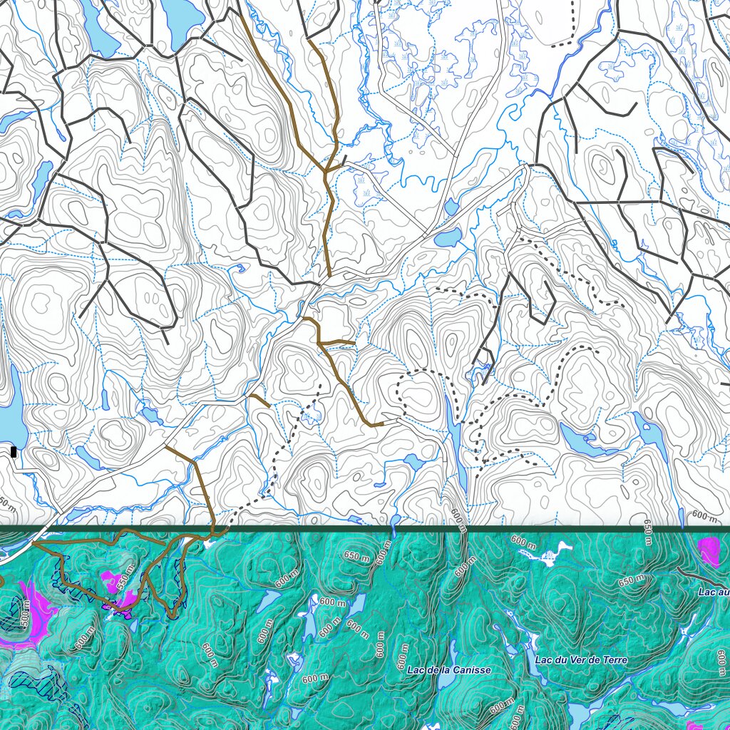 iFaune - Petit gibier - Zec des Passes (2025) Map by Zecs Quebec ...