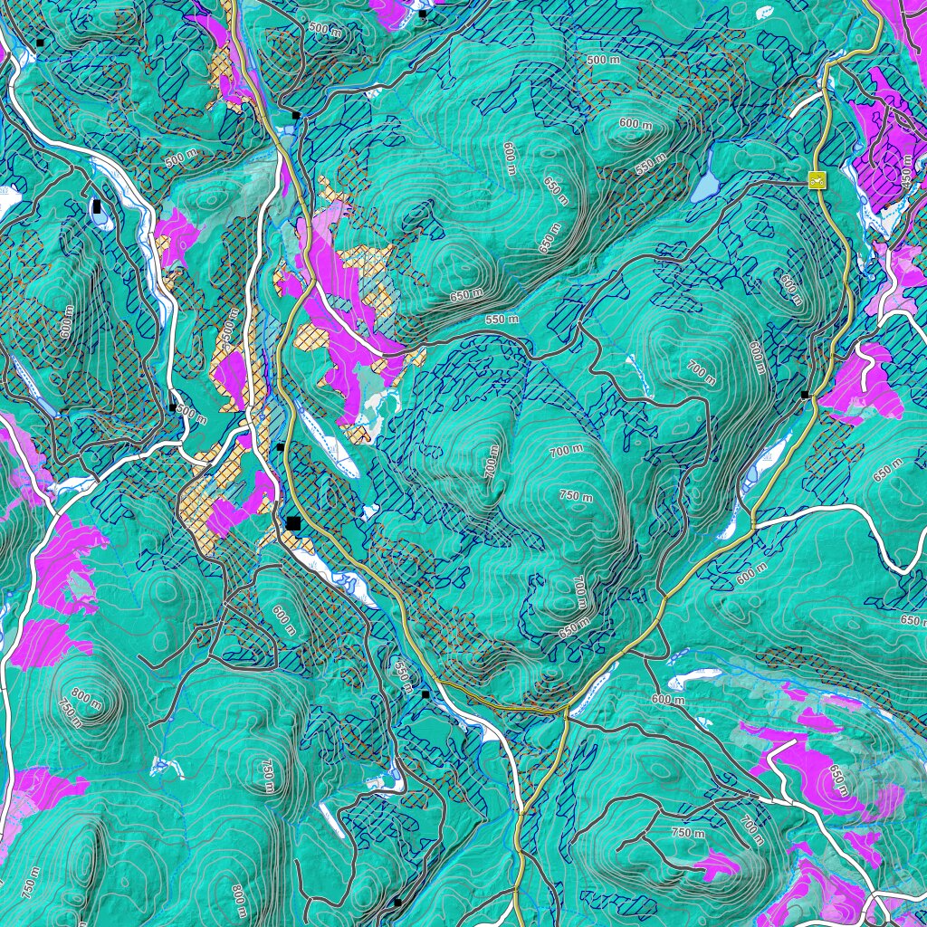 iFaune - Petit gibier - Zec Mars-Moulin (2025) Map by Zecs Quebec ...