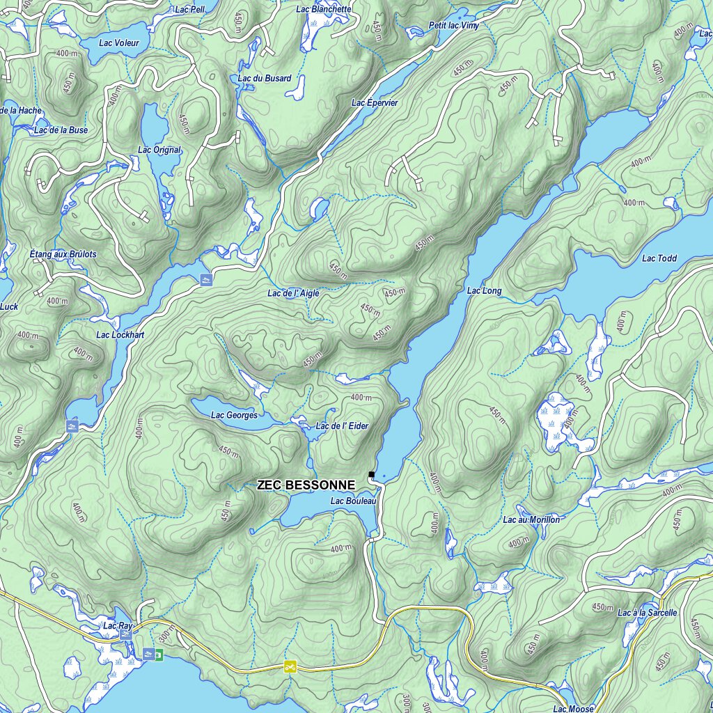 Zec Bessonne (2022) Map by Zecs Quebec | Avenza Maps