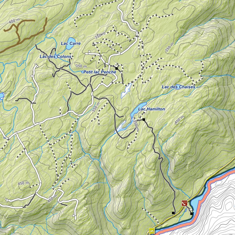 Zec Cap-Chat (2025) Map by Zecs Quebec | Avenza Maps