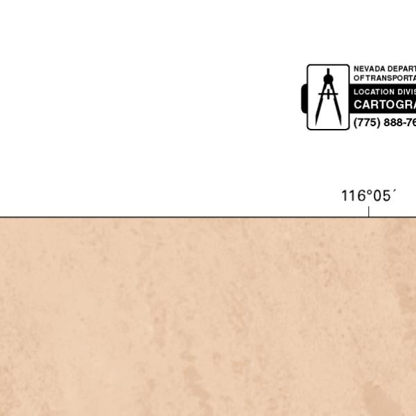 Owyhee Area Map by Nevada Department of Transportation | Avenza Maps