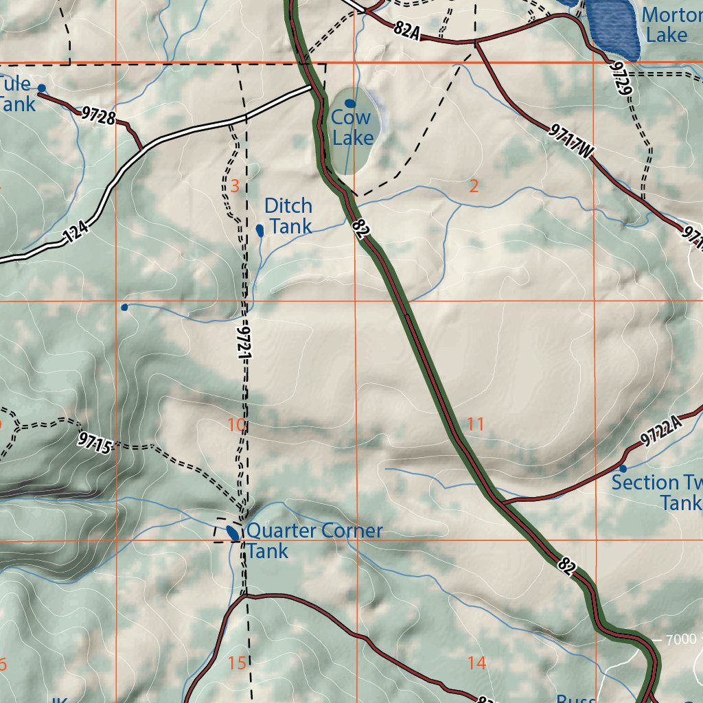 Arizona GMU 5B - FlatlineMaps 25 Map by Flatline Maps LLC | Avenza Maps