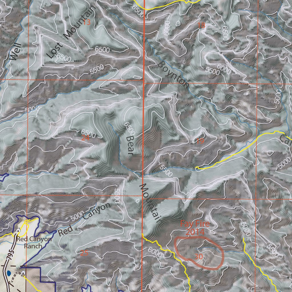 Arizona GMU 6B - FlatlineMaps 25 Map by Flatline Maps LLC | Avenza Maps