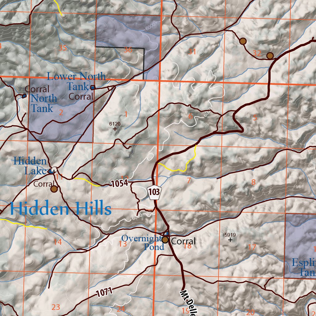 Arizona GMU 13B - FlatlineMaps 25 Map by Flatline Maps LLC | Avenza Maps