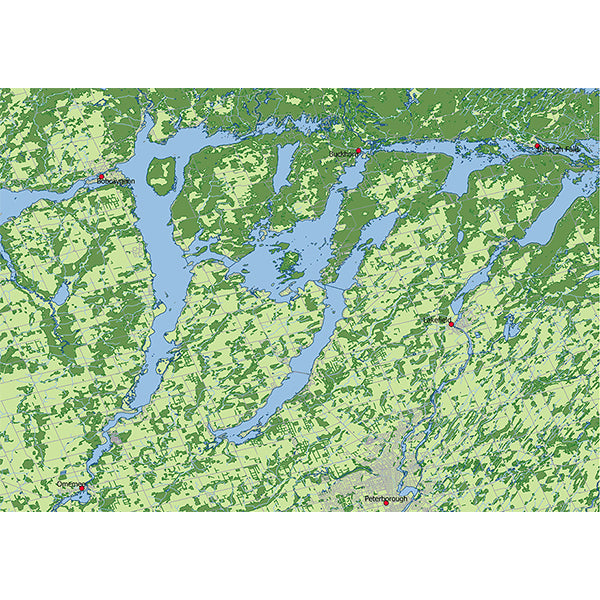 Peterborough County Map by Xavier Maps | Avenza Maps