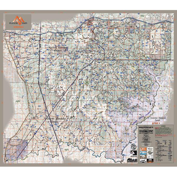 Arizona GMU 8 - FlatlineMaps 25 Map by Flatline Maps LLC | Avenza Maps