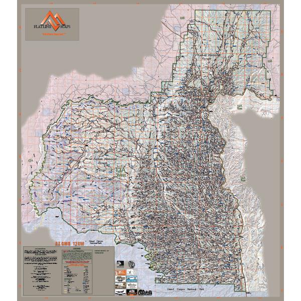 Arizona GMU 12AW - FlatlineMaps 25 Map by Flatline Maps LLC | Avenza Maps