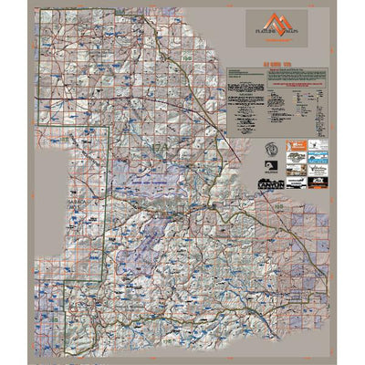 Arizona GMU 17A - FlatlineMaps 25 Map by Flatline Maps LLC | Avenza Maps