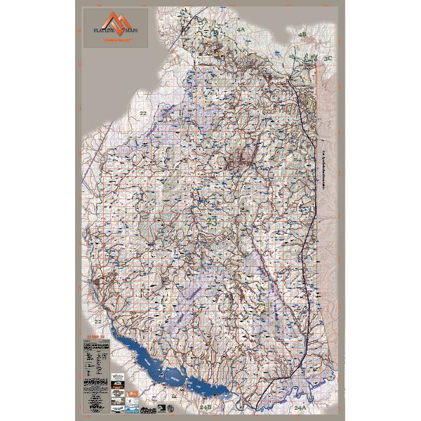 Arizona GMU 23 - FlatlineMaps 25 Map by Flatline Maps LLC | Avenza Maps