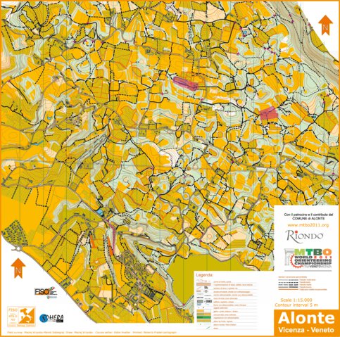 Orienteering de Alonte Map by BeMe AS | Avenza Maps