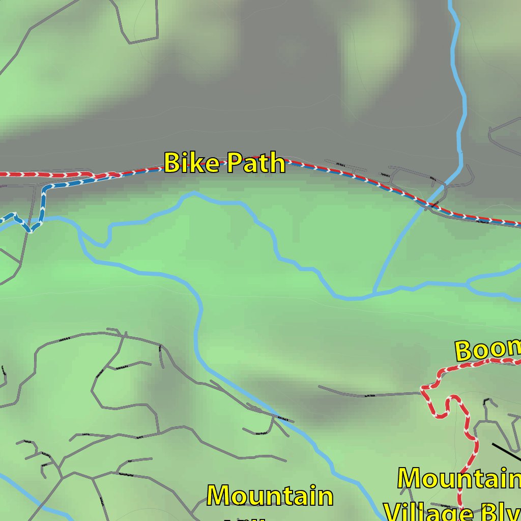 Telluride 100 Mountain Bike Race 2017 T100 Map by Big Loop Maps ...