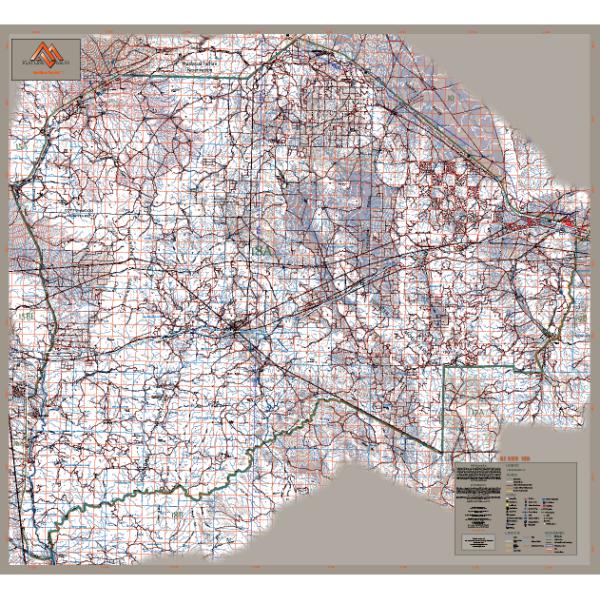 Arizona GMU 18A - FlatlineMaps 25 Map by Flatline Maps LLC | Avenza Maps