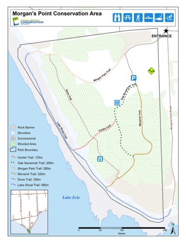 Morgan's Point Conservation Area Map by Avenza Systems Inc. | Avenza Maps