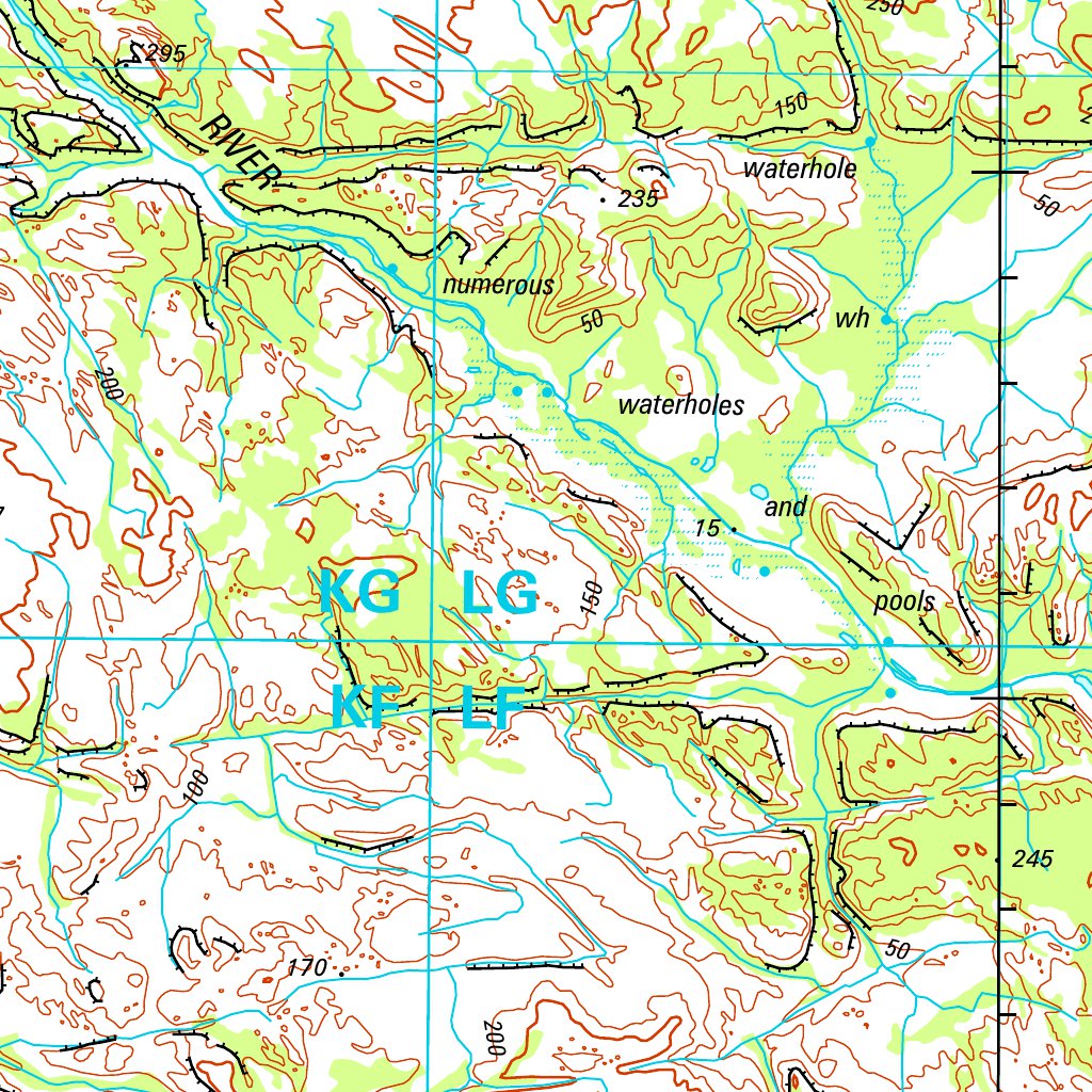 Alligator River SD53 - 01 Map by Geoscience Australia | Avenza Maps