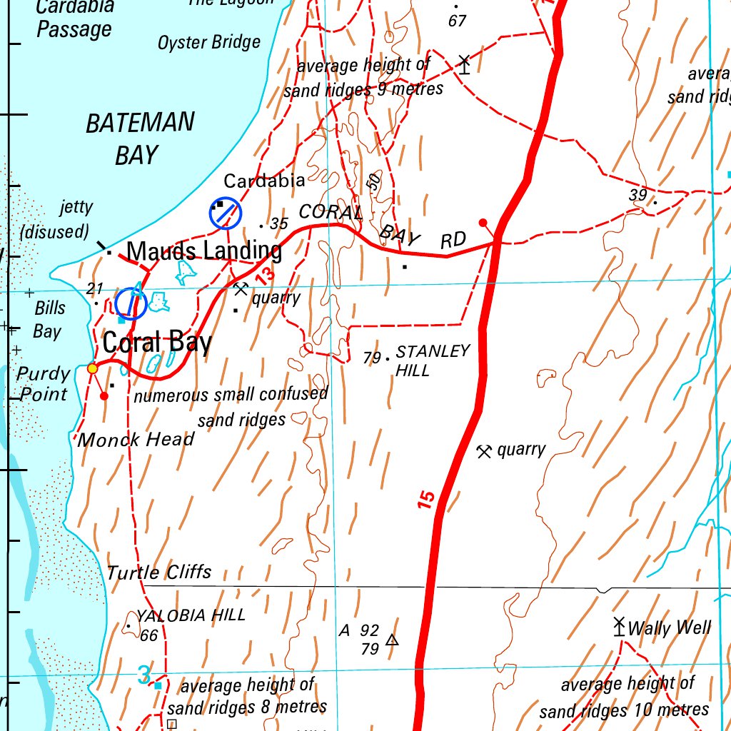 Minilya Special SF49 - 16 Map by Geoscience Australia | Avenza Maps