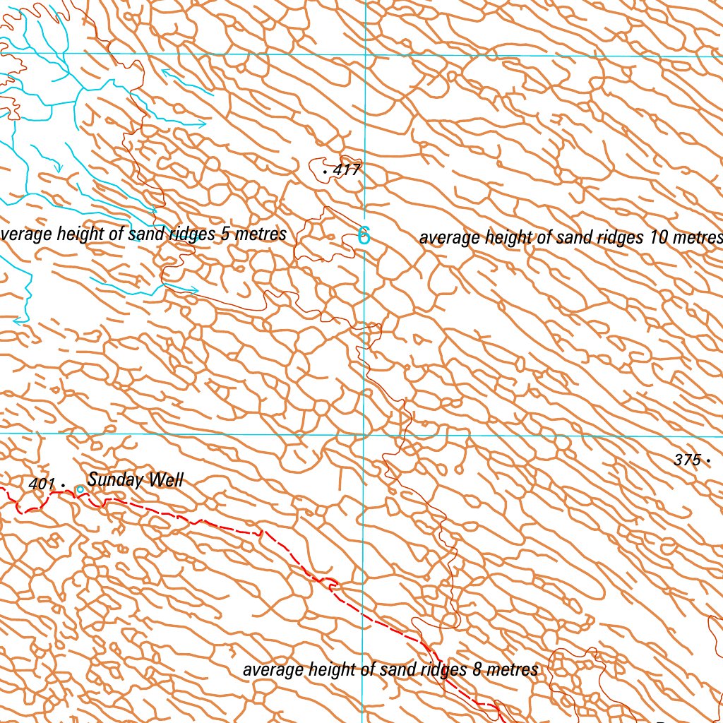 Gunaya SF51 - 14 Map by Geoscience Australia | Avenza Maps