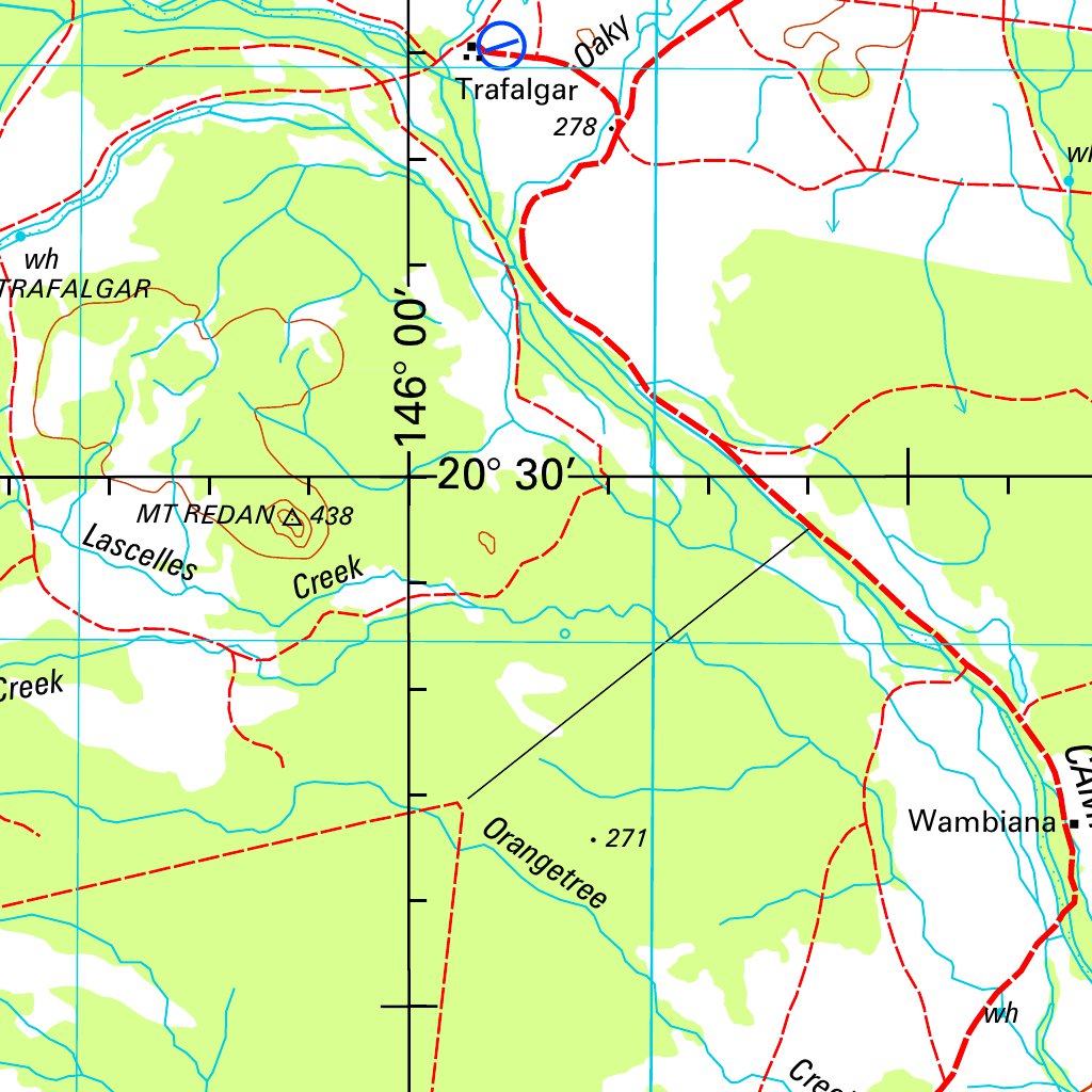 Charter Towers SF55 - 02 Map by Geoscience Australia | Avenza Maps