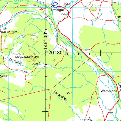 Charter Towers SF55 - 02 Map by Geoscience Australia | Avenza Maps