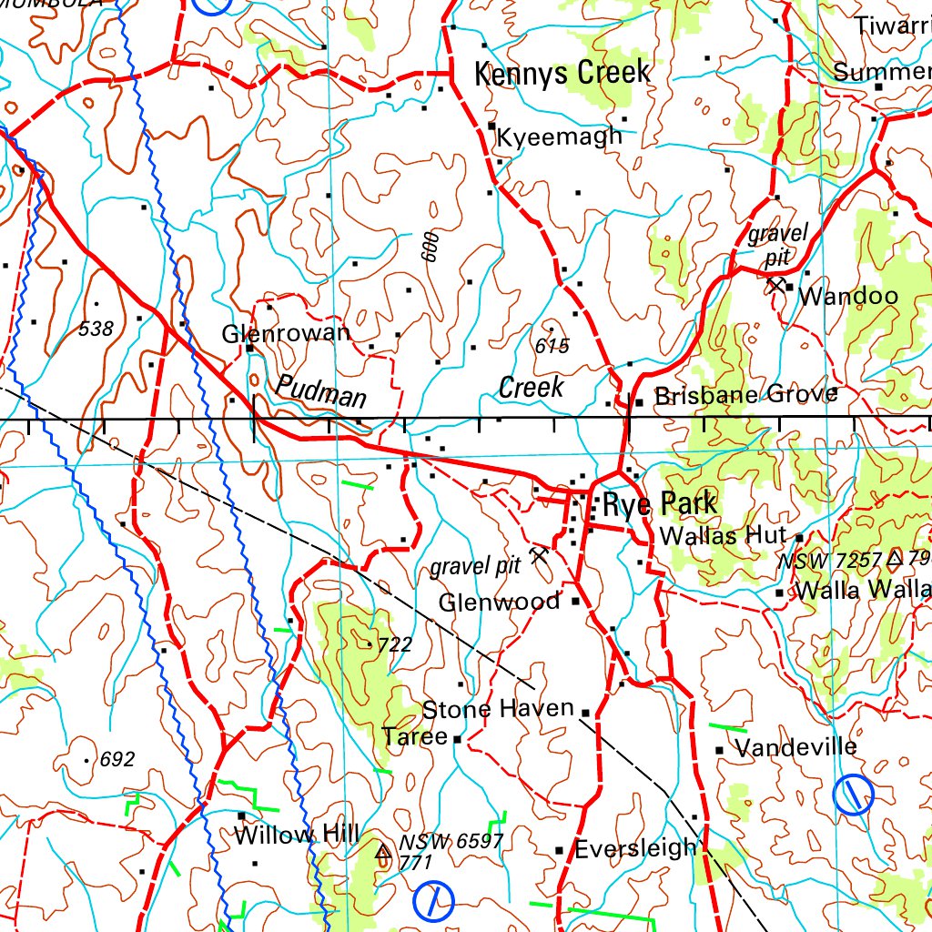 Goulburn SI55 - 12 Map by Geoscience Australia | Avenza Maps