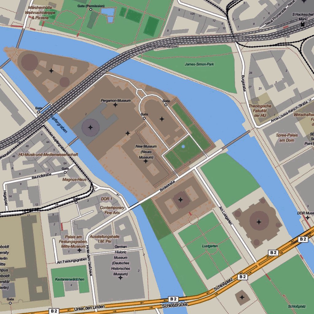 Berlin, Germany Map by Mojo Map Company | Avenza Maps