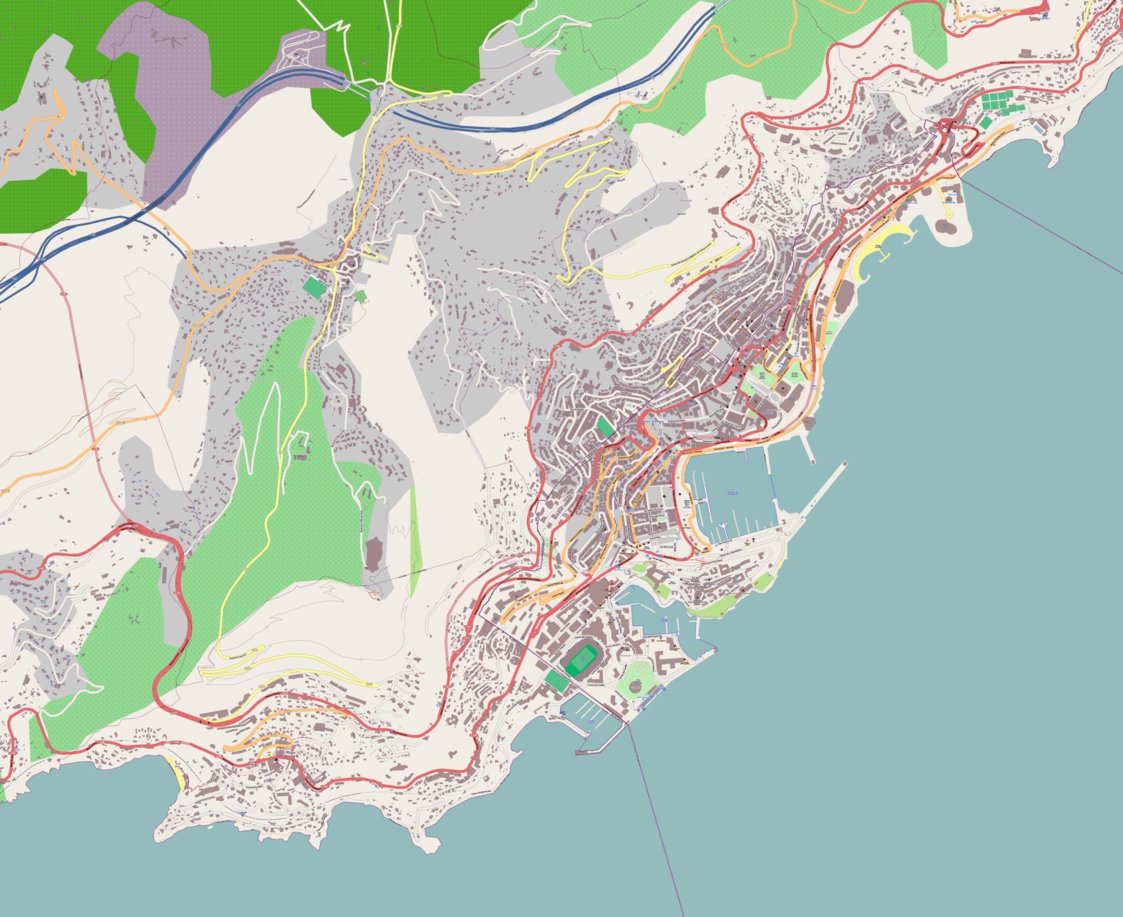 Monaco Map by Mojo Map Company | Avenza Maps