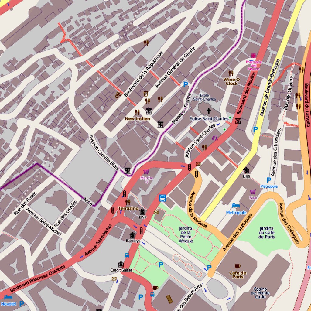 Monaco Map by Mojo Map Company | Avenza Maps