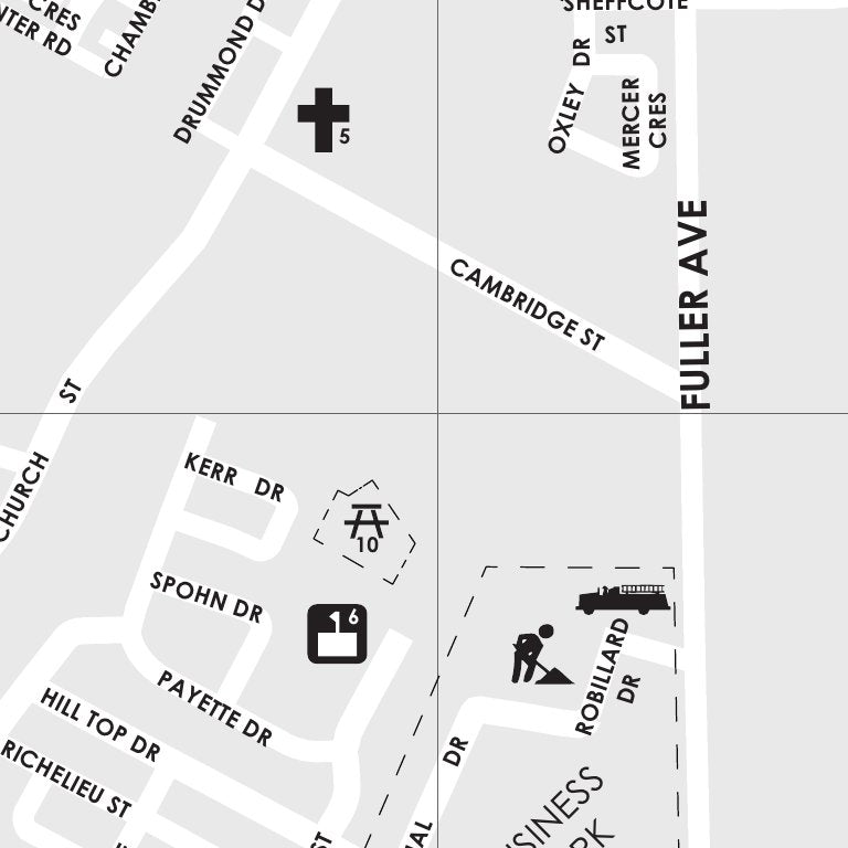 Penetanguishene Community Map by MetaTerra Geospatial | Avenza Maps