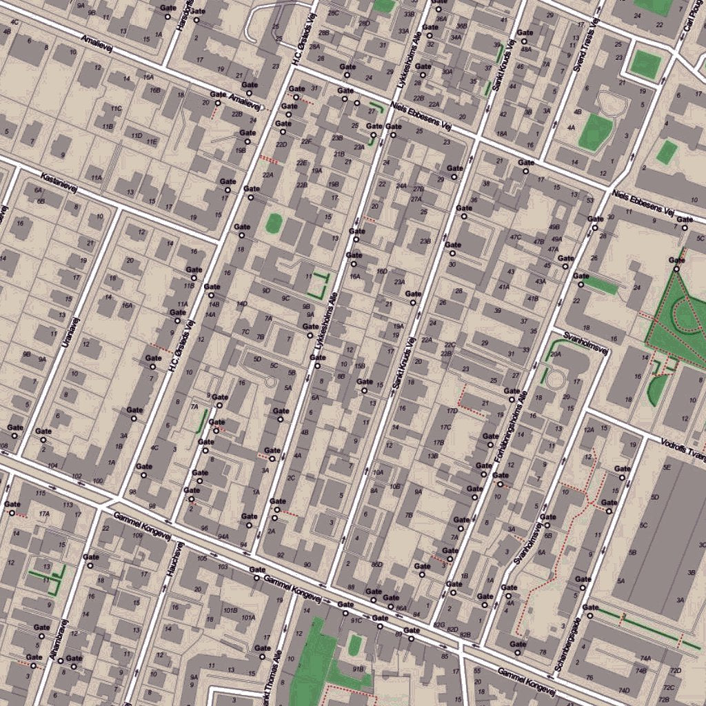 Copenhagen, Denmark Map by Mojo Map Company | Avenza Maps