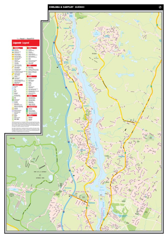 Chelsea and Cantley, QC Map by Mapmobility Corp. | Avenza Maps