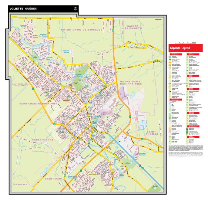 Joliette, QC Map by Mapmobility Corp. | Avenza Maps