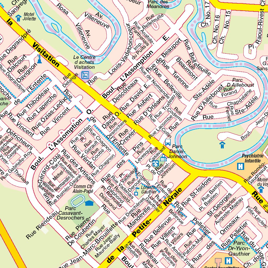 Joliette, QC Map by Mapmobility Corp. | Avenza Maps