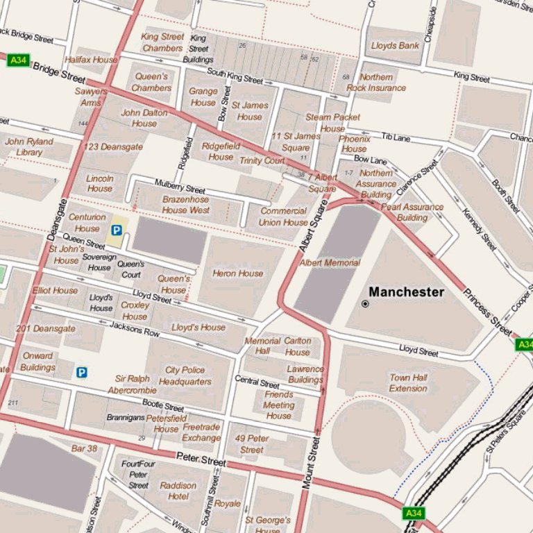 Manchester Map by Avenza Systems Inc. | Avenza Maps