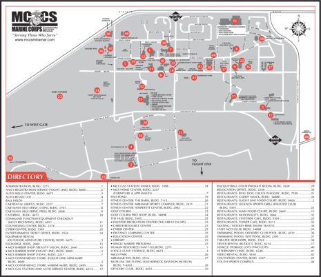 Marine Corps Air Station Miramar Map by Avenza Systems Inc. | Avenza Maps