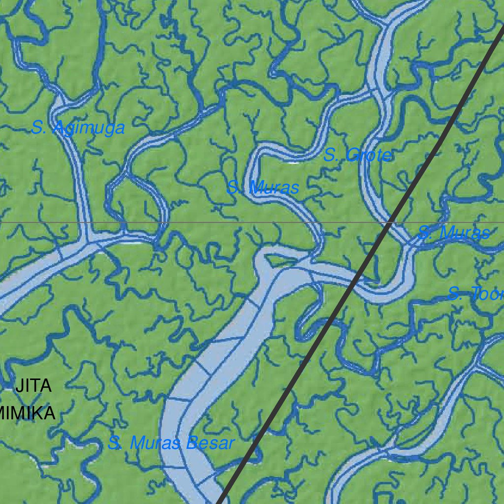 L24: Mimika District Map by Avenza Systems Inc. | Avenza Maps