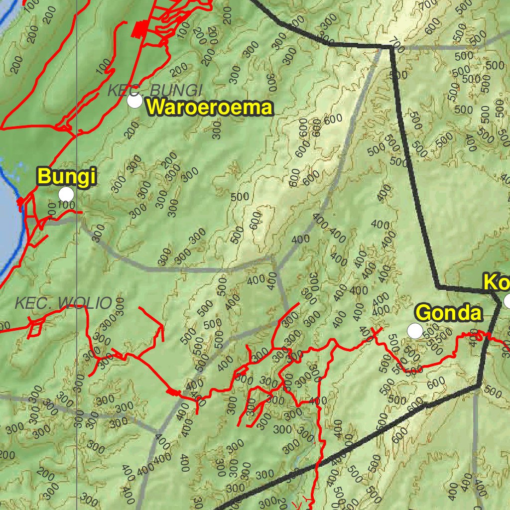 L16: Muna District Map by Avenza Systems Inc. | Avenza Maps