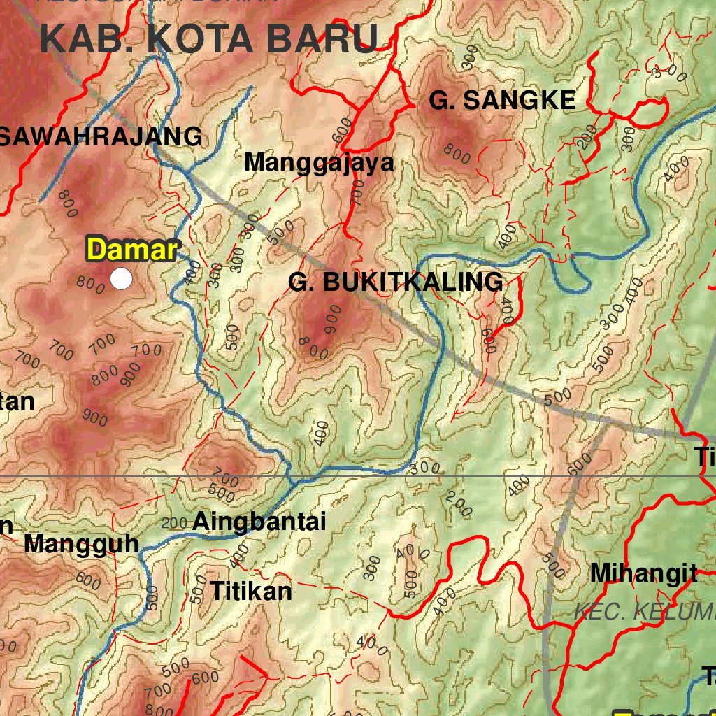I12: Balangan District Map by Avenza Systems Inc. | Avenza Maps