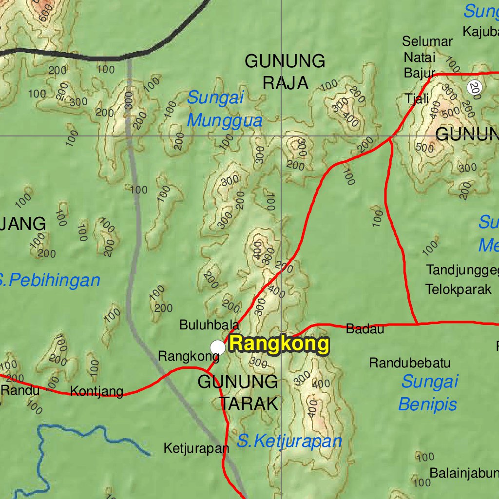H09: Ketapang District Map by Avenza Systems Inc. | Avenza Maps