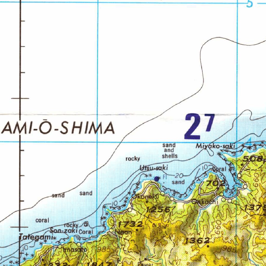 NH-52-15 Amami-o-Shima, Japan Map by Avenza Systems Inc. | Avenza Maps