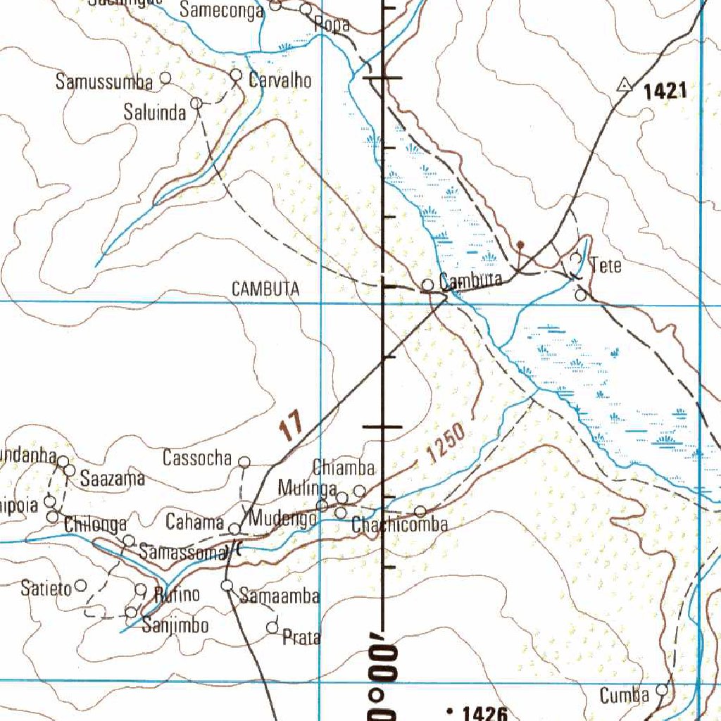 Cangamba, Agola - sd-34-6 Map by Avenza Systems Inc. | Avenza Maps
