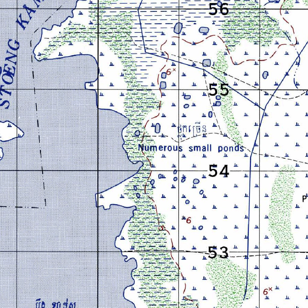 Prey Veng-Cambodia-6031i Map by Avenza Systems Inc. | Avenza Maps