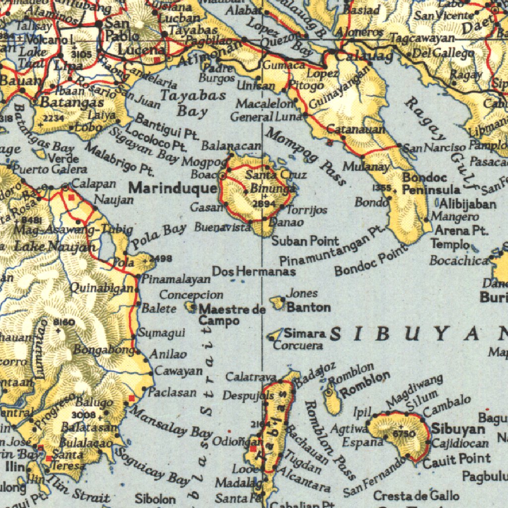 Philippines 1945 Map by National Geographic | Avenza Maps