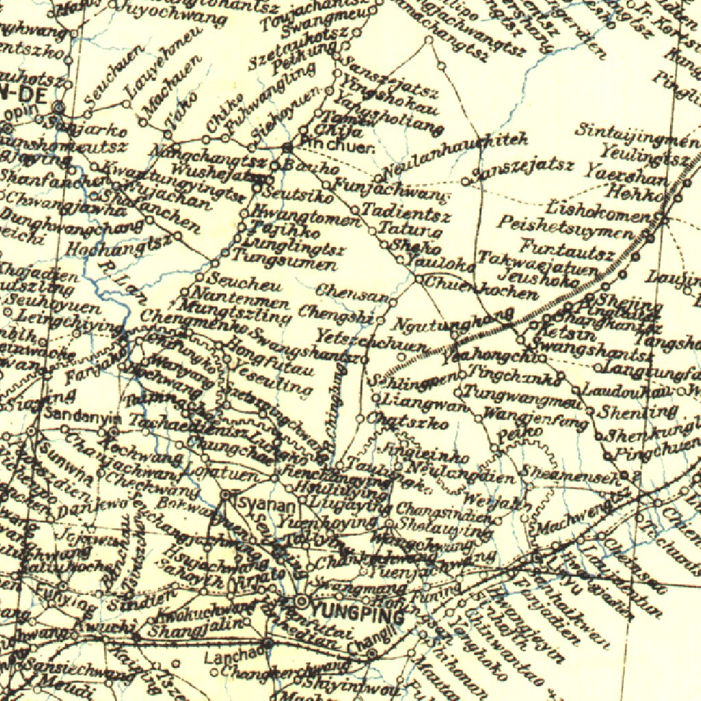 Korea & Manchuria 1904 Map by National Geographic | Avenza Maps