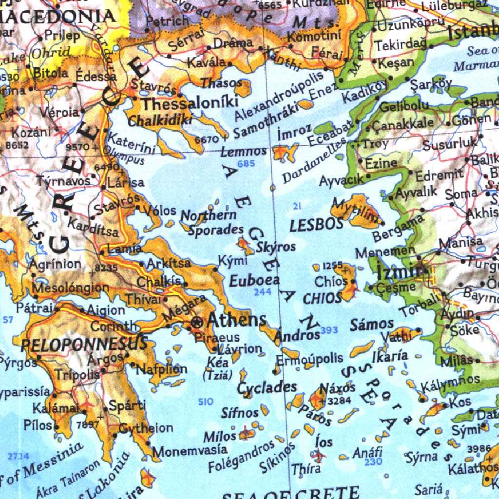 Europe 1992 Map by National Geographic | Avenza Maps