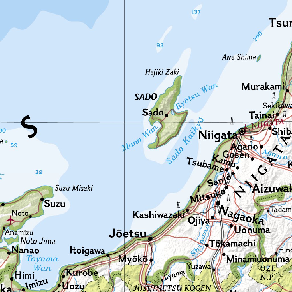 Japan Map by National Geographic | Avenza Maps