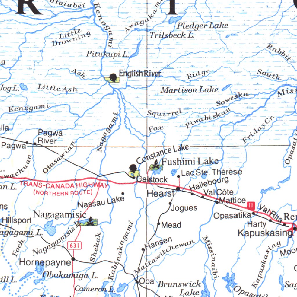 Ontario Canada 1978 Map by National Geographic | Avenza Maps