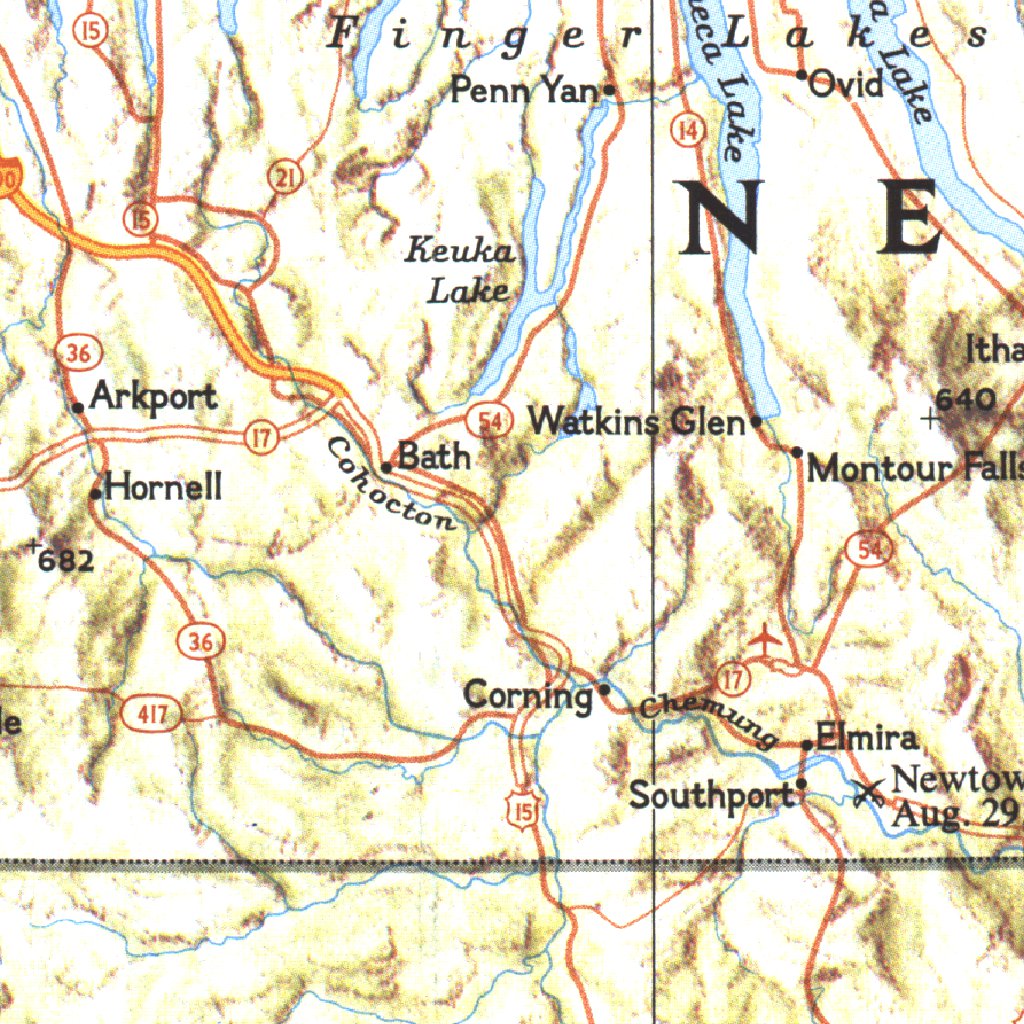 Making Of America, Atlantic Gateways Map 1983 by National Geographic ...